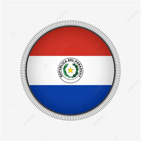 Paraguay Flag Vector Paraguay Flag Paraguayan PNG And Vector With