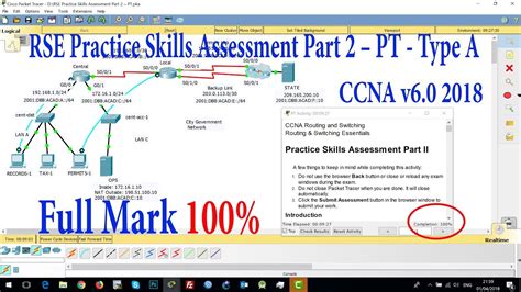 Ccna V Rse Practice Skills Assessment Part Pt Type A