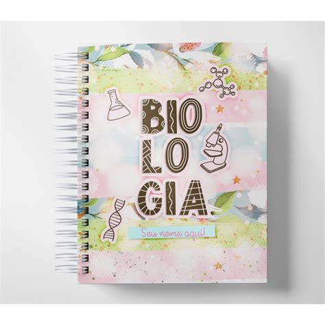 Agenda Personalizada 2023 Biologia Miolo Personalizado Nome Na