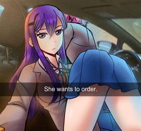 Yuri And Natsuki He Wants To Order Know Your Meme
