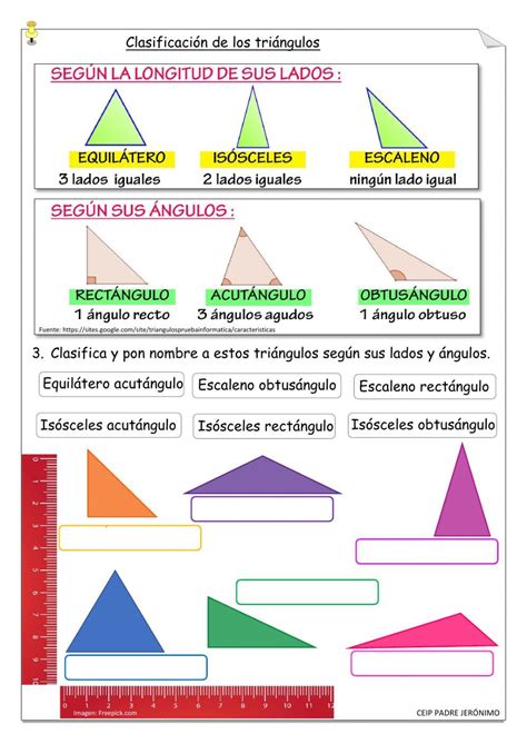 Tipos De Triangulos Segun Sus Lados