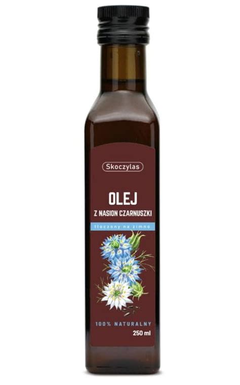 Olej z nasion czarnuszki 250 ml Skoczylas Skład Cena Opinie