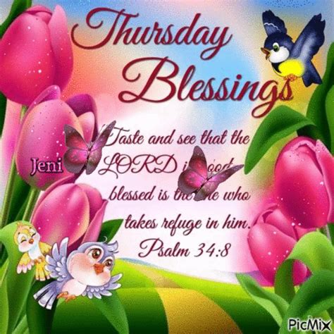 Psalm Thursday Blessings Pictures Photos And Images For