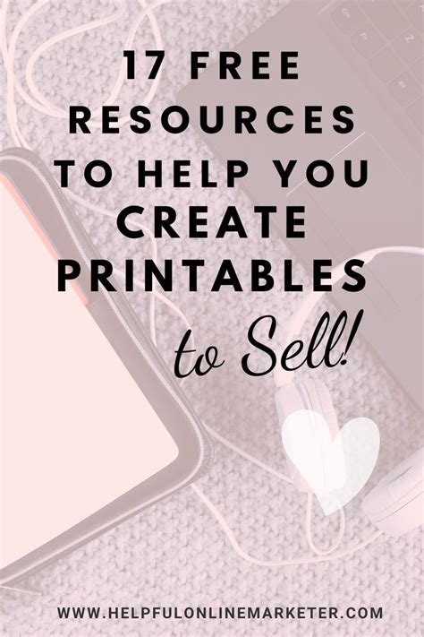 17 Free Tools To Create Printables To Sell Get Started Creating