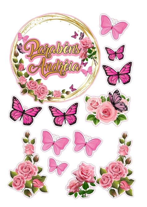 Pin De Ires Basso Em Topper De Bolos Topo De Bolo Diy Bolo Jardim