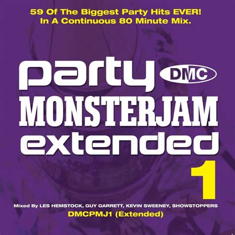 DMC Party Monsterjam 1 Extended Re Release Mega Mix DJ CD