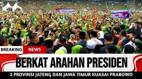 LIVE PAGI INIBERKAT ARAHAN PRESIDEN 2 PROVINSI JATENG DAN JAWA TIMUR
