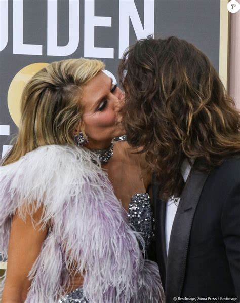 Heidi Klum et son mari Tom Kaulitz au photocall de la 80ème cérémonie