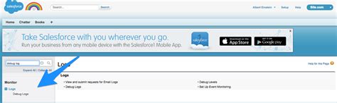 debugging apex with salesforce s debug logs and checkpoints blog blue canvas