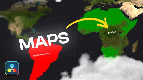 Create Map Visualization In Davinci Resolve 18 Davinci Resolve