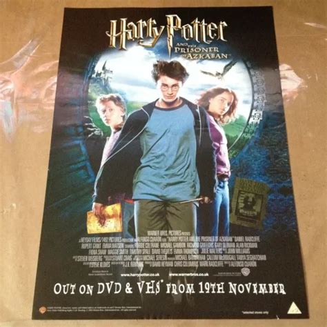HARRY POTTER AND THE PRISONER OF AZKABAN POSTER Video DVD VHS SHOP