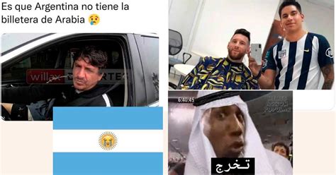 Los memes que dejó la derrota de Argentina ante Arabia Saudita en el