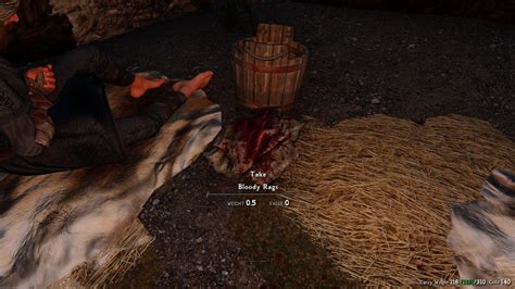 Diverse Bloody Rags Base Object Swapper Skyrim Special