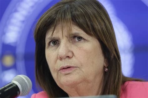 Patricia Bullrich anunció el nuevo protocolo para piquetes Se va a
