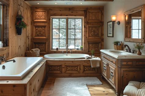 Créer une atmosphère chaleureuse avec une salle de bain en bois
