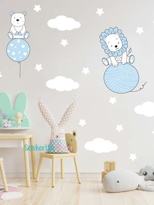 Adesivo Parede Quarto Bebe Menino Compre Produtos Personalizados No Elo7