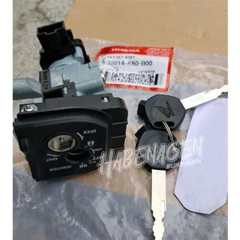 Jual Kunci Kontak Key Set Honda Vario 125 Fi Led 2015 2017 Ori AHM