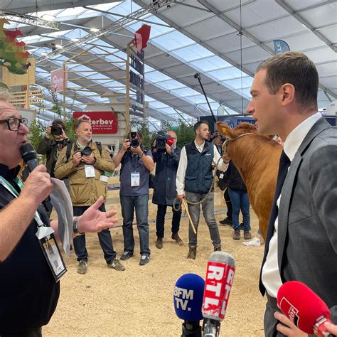 Sommet de l élevage Jordan Bardella ou Fabien Roussel qui a gagné le
