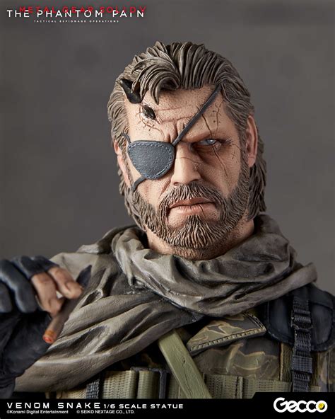 Metal Gear Solid V The Phantom Pain Venom Snake Statue By Gecco