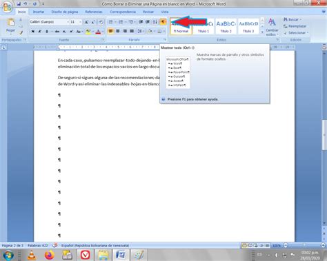 Eliminar Formato En Word Image To U