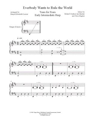 Everybody Wants To Rule The World Sheet Music 24 Arrangements
