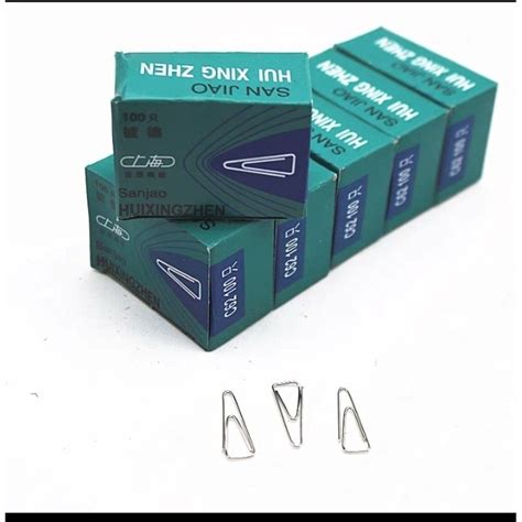 Mua Hộp Kẹp giấy ghim giấy kẹp tam giác chữ A kẹp cài gài tài liệu C62