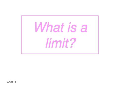 finding limits graphically and numerically ppt download