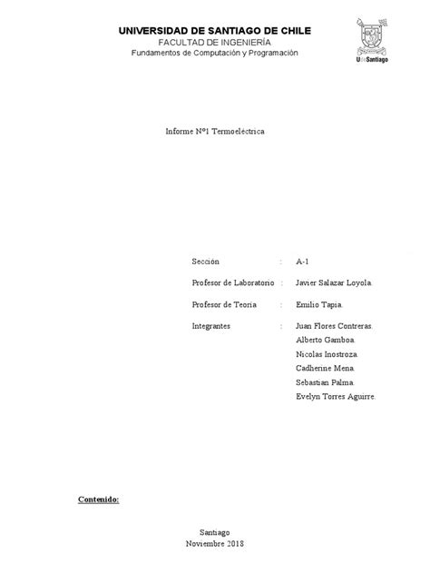 informe lab progra pdf programa de computadora programación