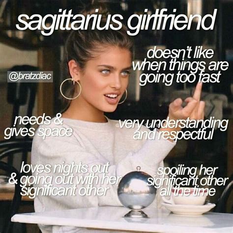 Zodiac Aesthetic Horoscope Astrology Sagittarius Girlfriend