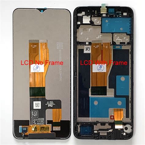 Original For OPPO Realme C30 LCD RMX3581 LCD Display Screen Touch Panel