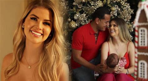 Brunella Horna y su tierno mensaje por primera Navidad con su bebé La