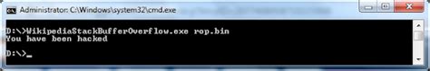 Alex Lipov Osom Info Return Oriented Programming ROP Exploit Example