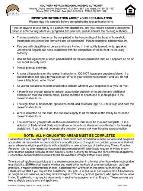 Fillable Online IMPORTANT INFORMATION ABOUT YOUR REEXAMINATION Fax
