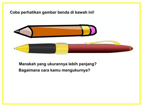 Pengukuran Panjang Kelas Sd Ppt