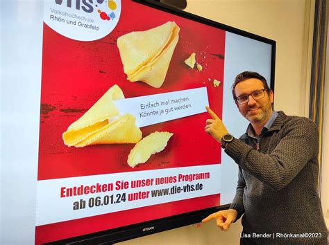 Volkshochschule VHS Rhön Grabfeld mit neuen Angeboten für Jedermann