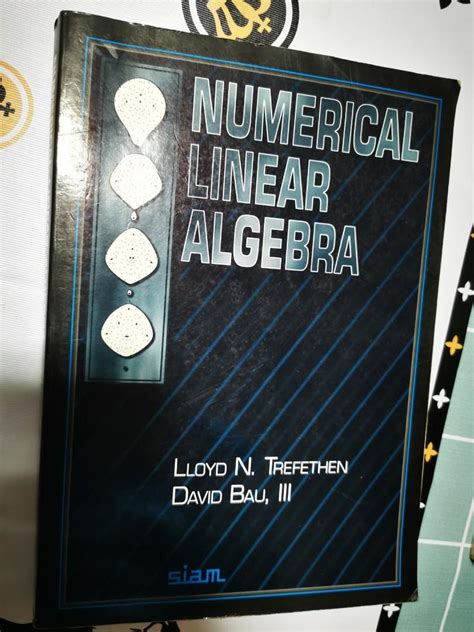 numerical linear algebra hobbies and toys books and magazines textbooks on carousell
