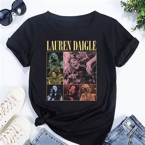 Vintage Lauren Daigle Bootleg T Shirt Lauren Daigle The Kaleidoscope