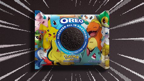 Oreo Teams Up With Pokémon For First Ever Cookie Rarity Scheme