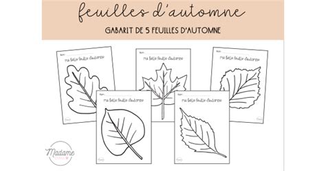 Gabarit Feuilles D Automne