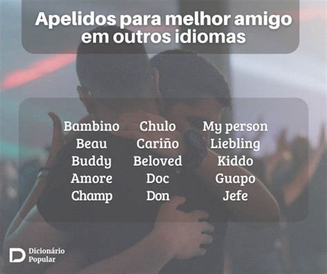 159 apelidos carinhosos para melhor amigo que ele vai amar ou não