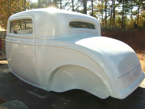 Ford Three Window Coupe Fiberglass New Body For Sale In