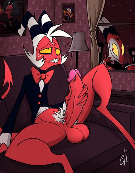 Rule 34 Big Penis Blitzo Helluva Boss Canon Penis Size Canonical Scene Circumcised Demon
