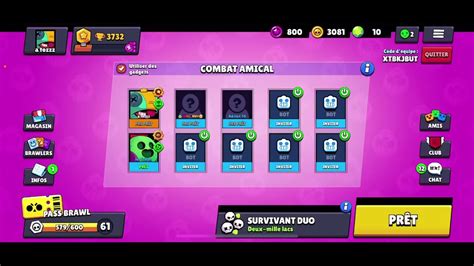 Live Brawl Stars Game Abo Je Teste Vos Map Partie Personaliser