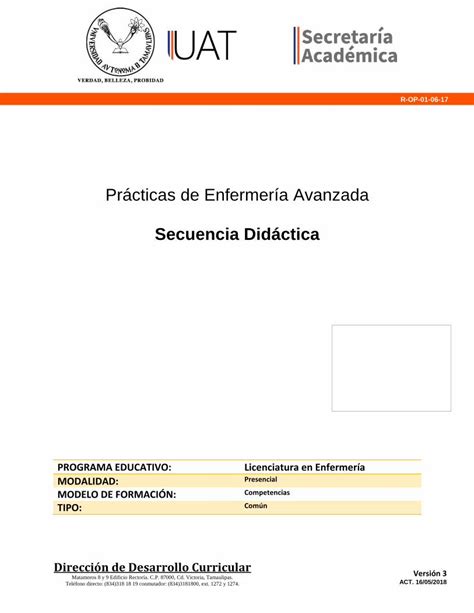 PDF Prácticas de Enfermería Avanzada Informe Narrativo Caso Clínico