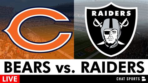 Bears Vs Raiders Live Streaming Scoreboard Free Play By Play