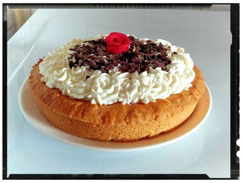 Gâteau basque revisité à la crème cassonade et chantilly Recette Ptitchef