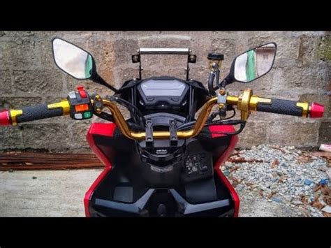 Honda Click Naked Handle Bar Project YouTube