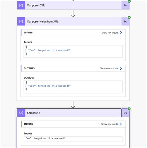 how to extract value from xml using power automate flow