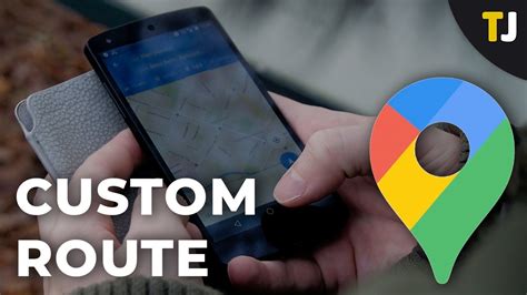 How To Make A Custom Route In Google Maps Youtube