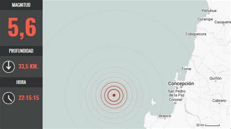 Sismo de mediana intensidad se registró entre las regiones de Maule y